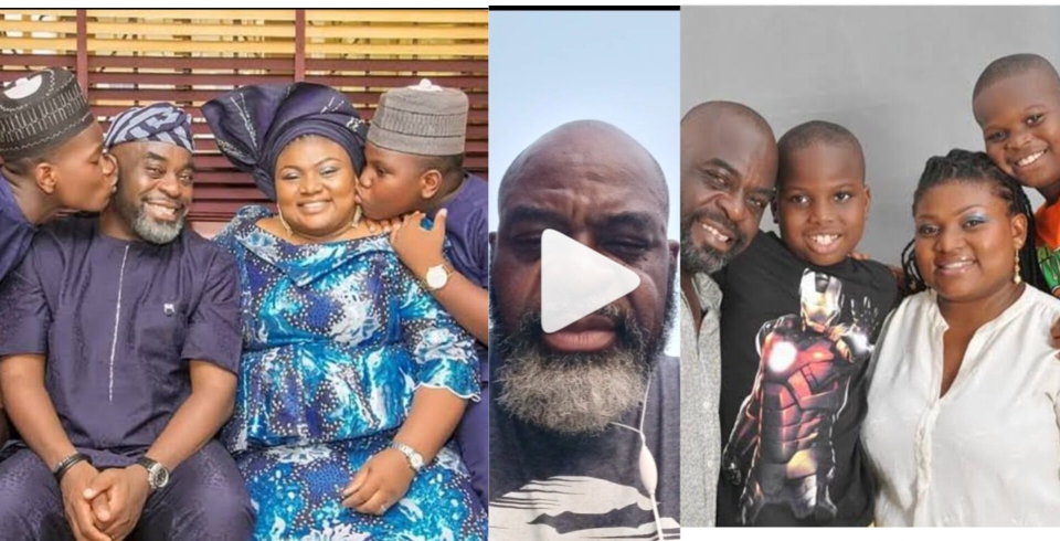 Meet Yoruba Actor Funsho Adeolu, His Wife And Their Children - Praize Media